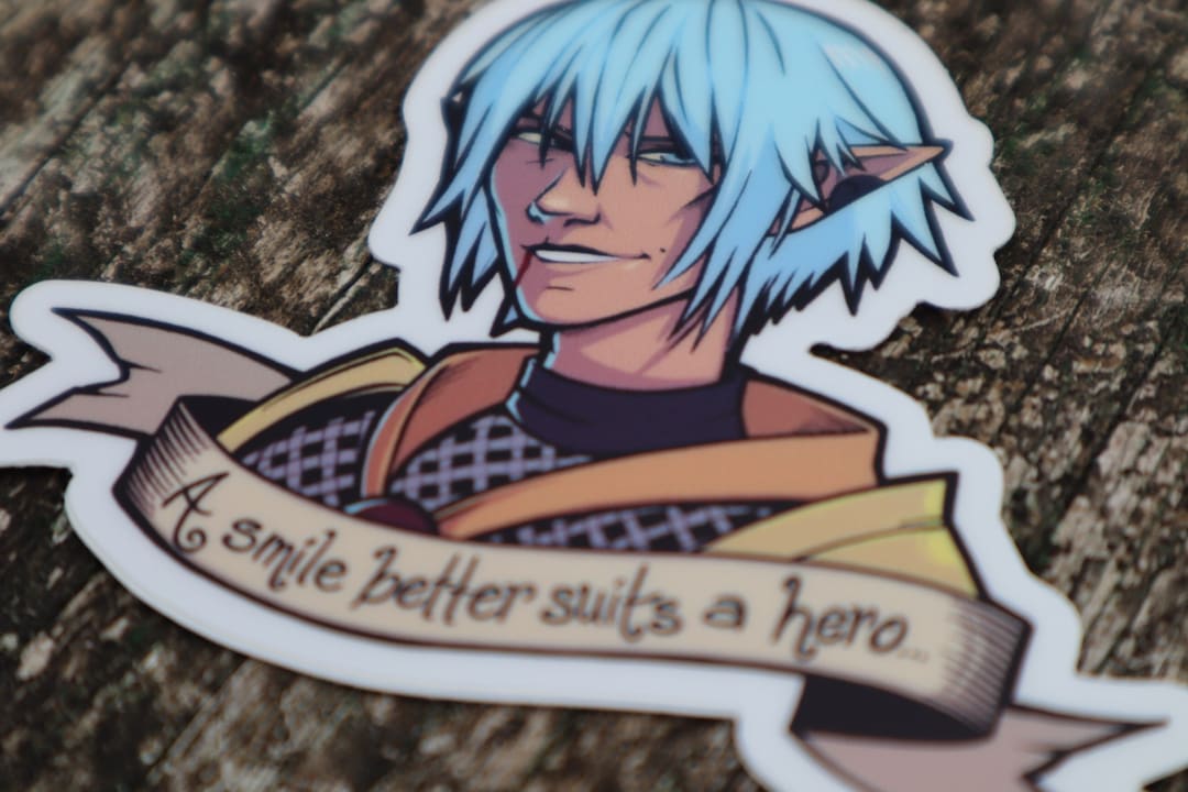 STICKER (3") - Lord Haurchefant Greystone Heavensward FFXIV Final ...