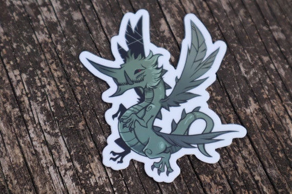 STICKER 3 Chibi Vrtra Dragon FFXIV Final Fantasy XIV - Etsy