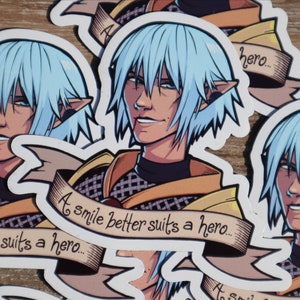MAGNET (3") - Lord Haurchefant Greystone Heavensward FFXIV Final ...