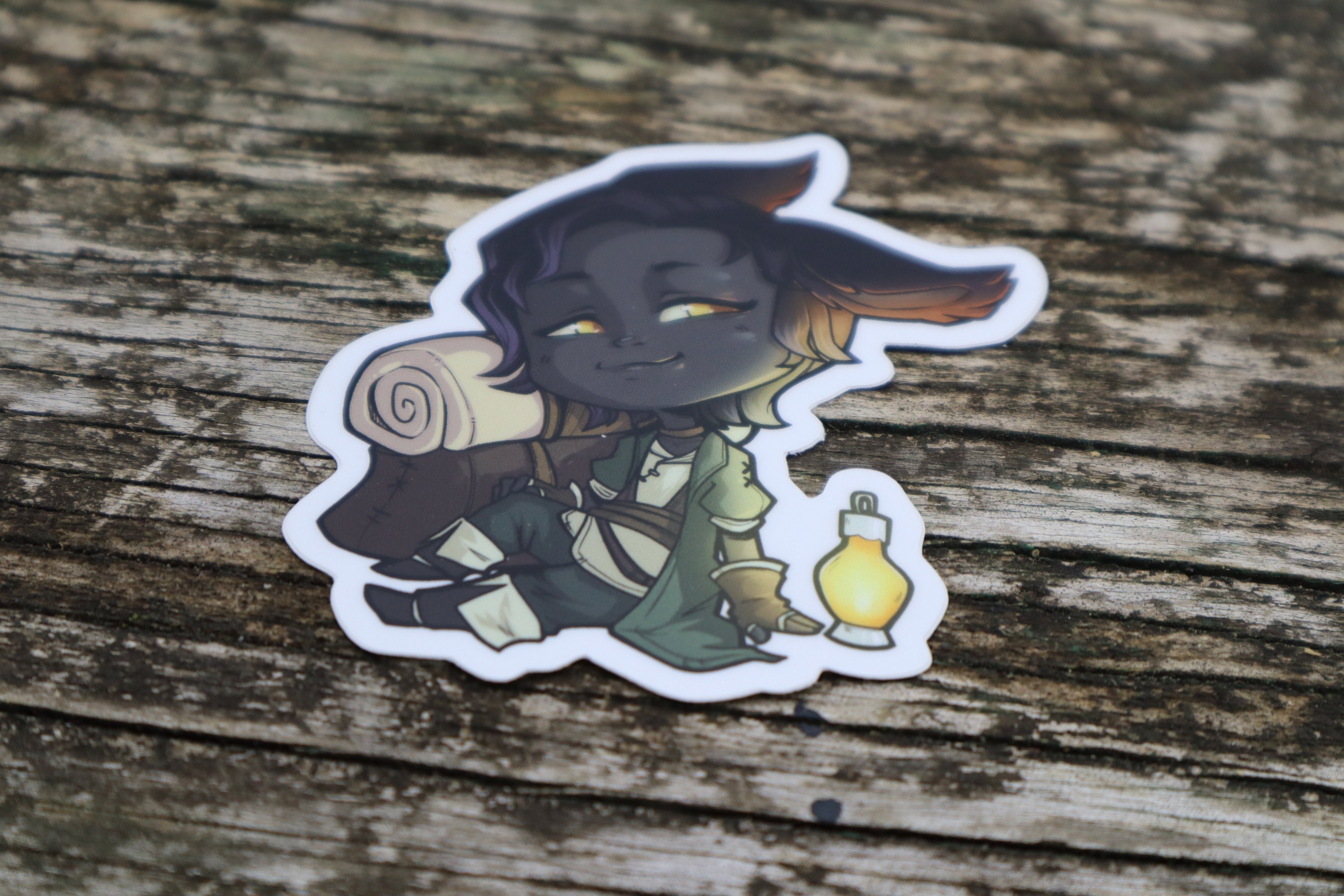 STICKER (3") - Cute Chibi Erenville Greener Gleaner Viera FFXIV Final ...