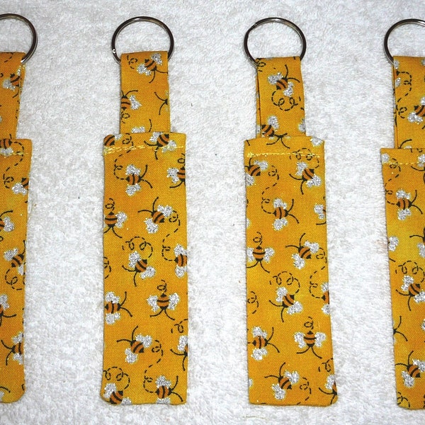 Bee Key Chain - Etsy