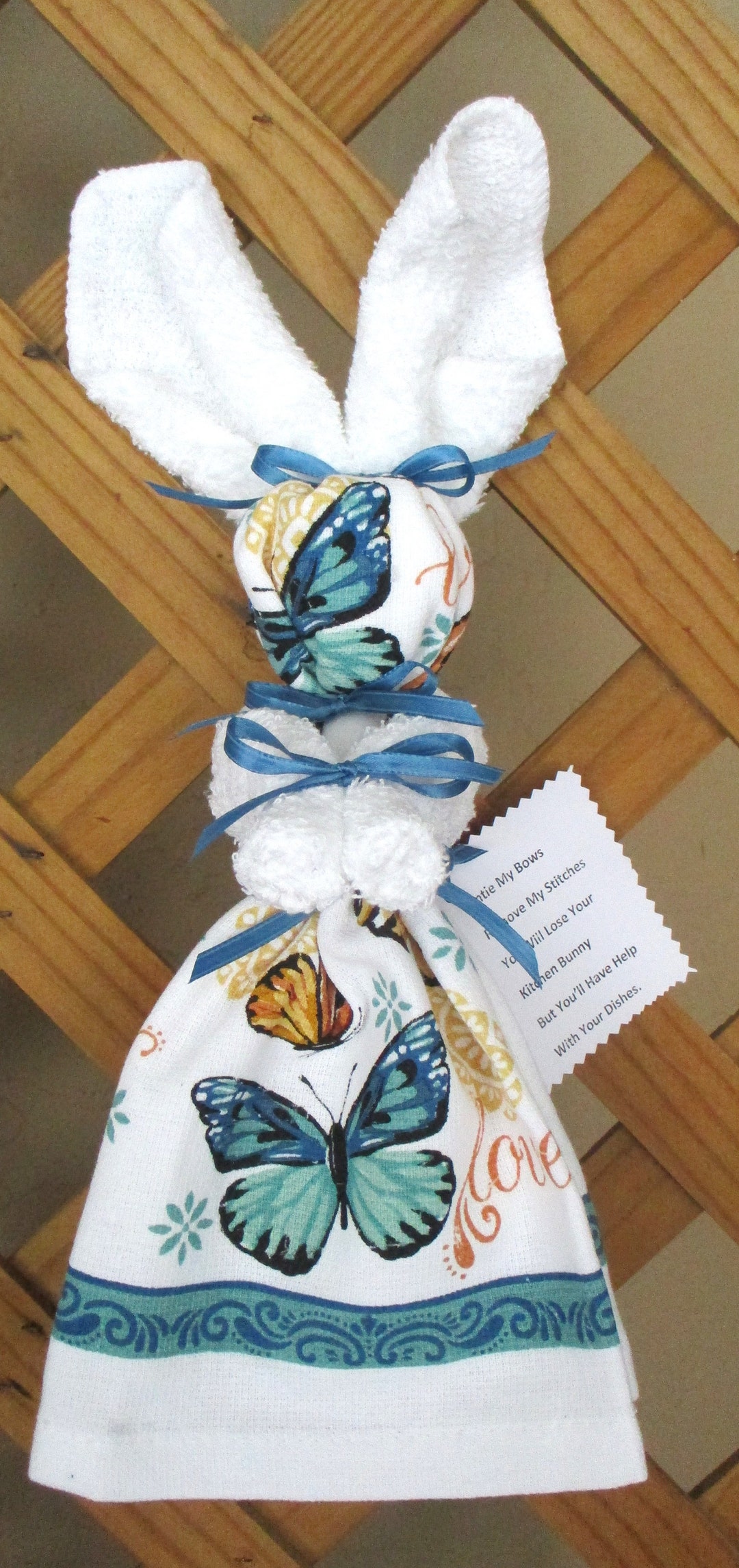 KITCHEN BUNNIES~SPRING Designs Vary~handcrafted~wall Decor~country ...