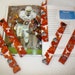 Bookmarks~"university of Texas"~longhorns"~set of 3~fabric~reversible ...