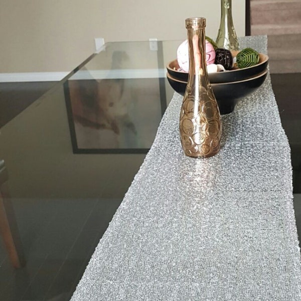 Silver Aisle Runner - Etsy