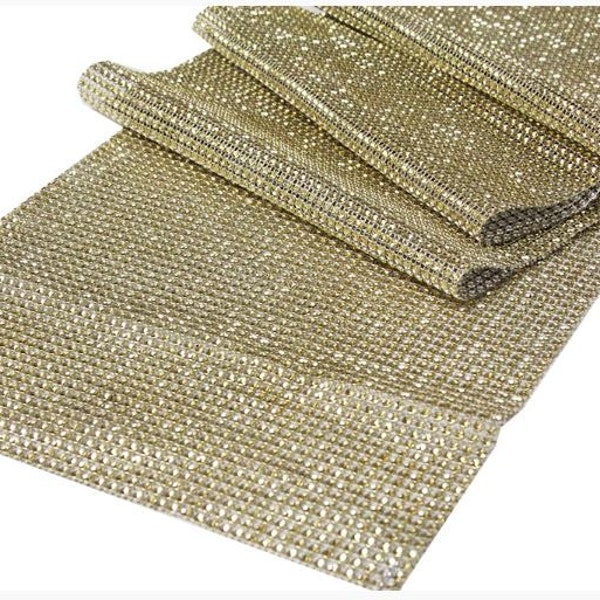 Rhinestone Mesh - Etsy