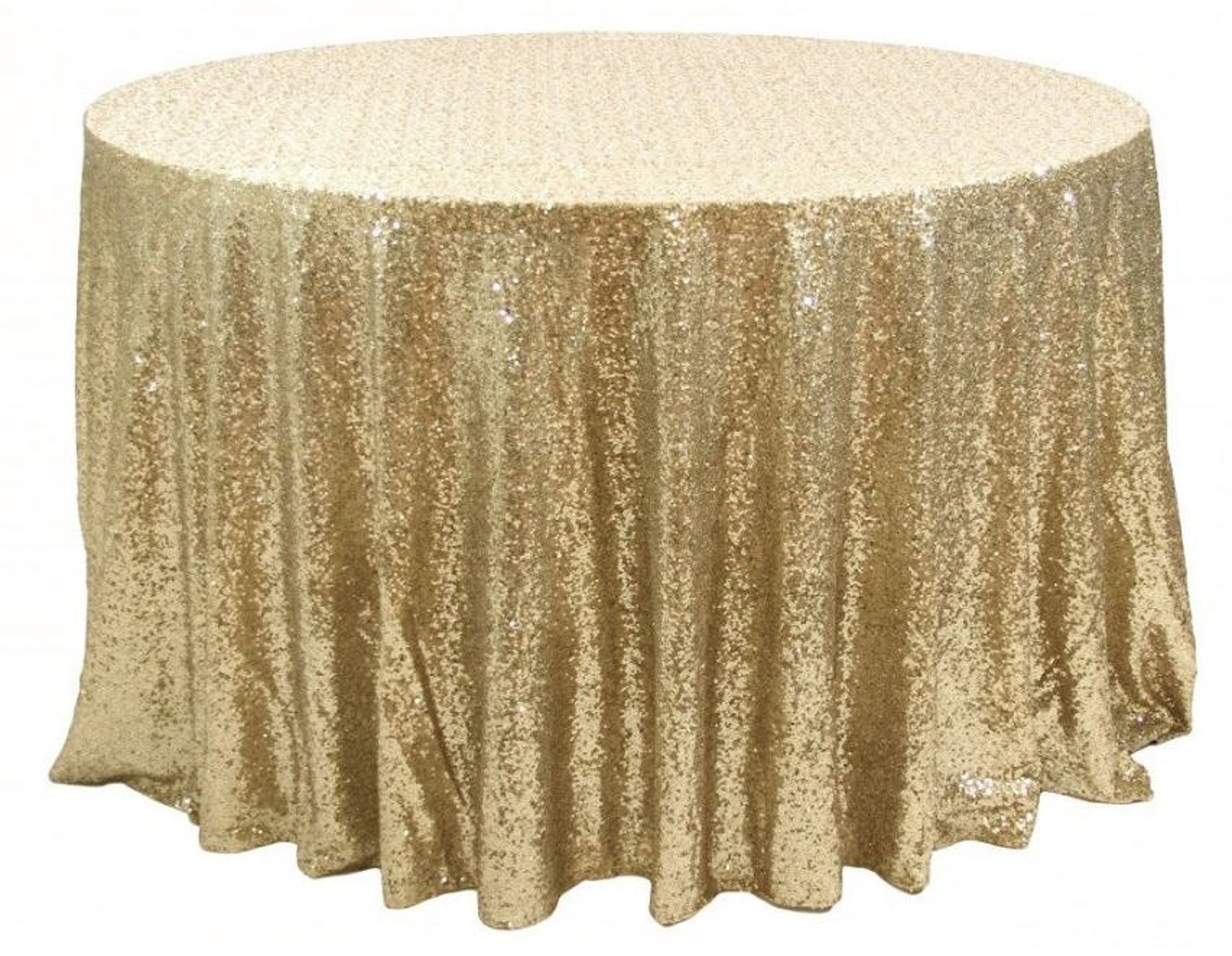 Champagne Gold Sequin Tablecloth , Gold Table Cloth, Table Cloth ...