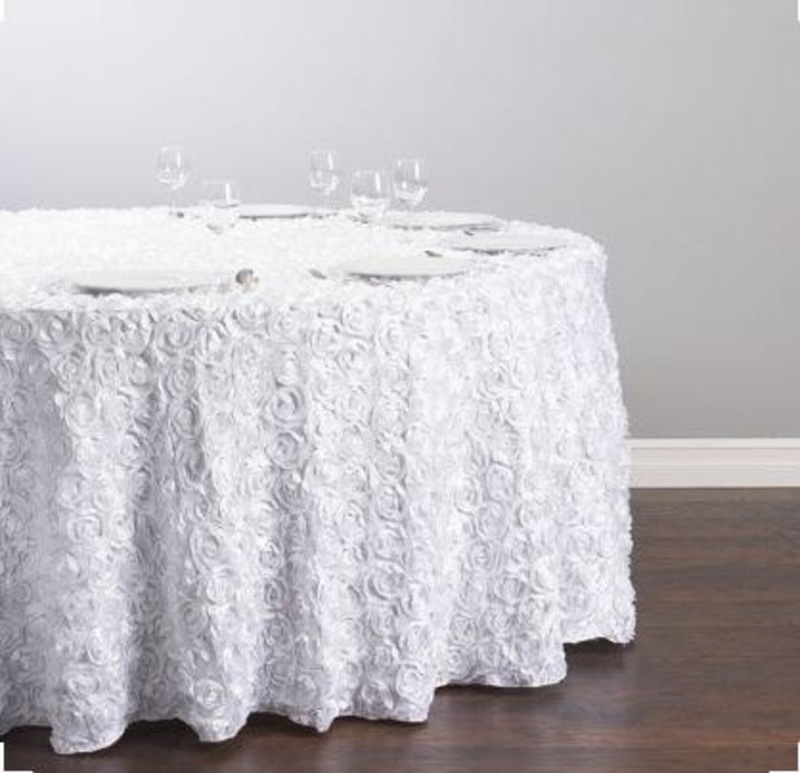 Rosette Tablecloth, Rosette Fabric, Rosette Table Cloth, Rosette Table ...