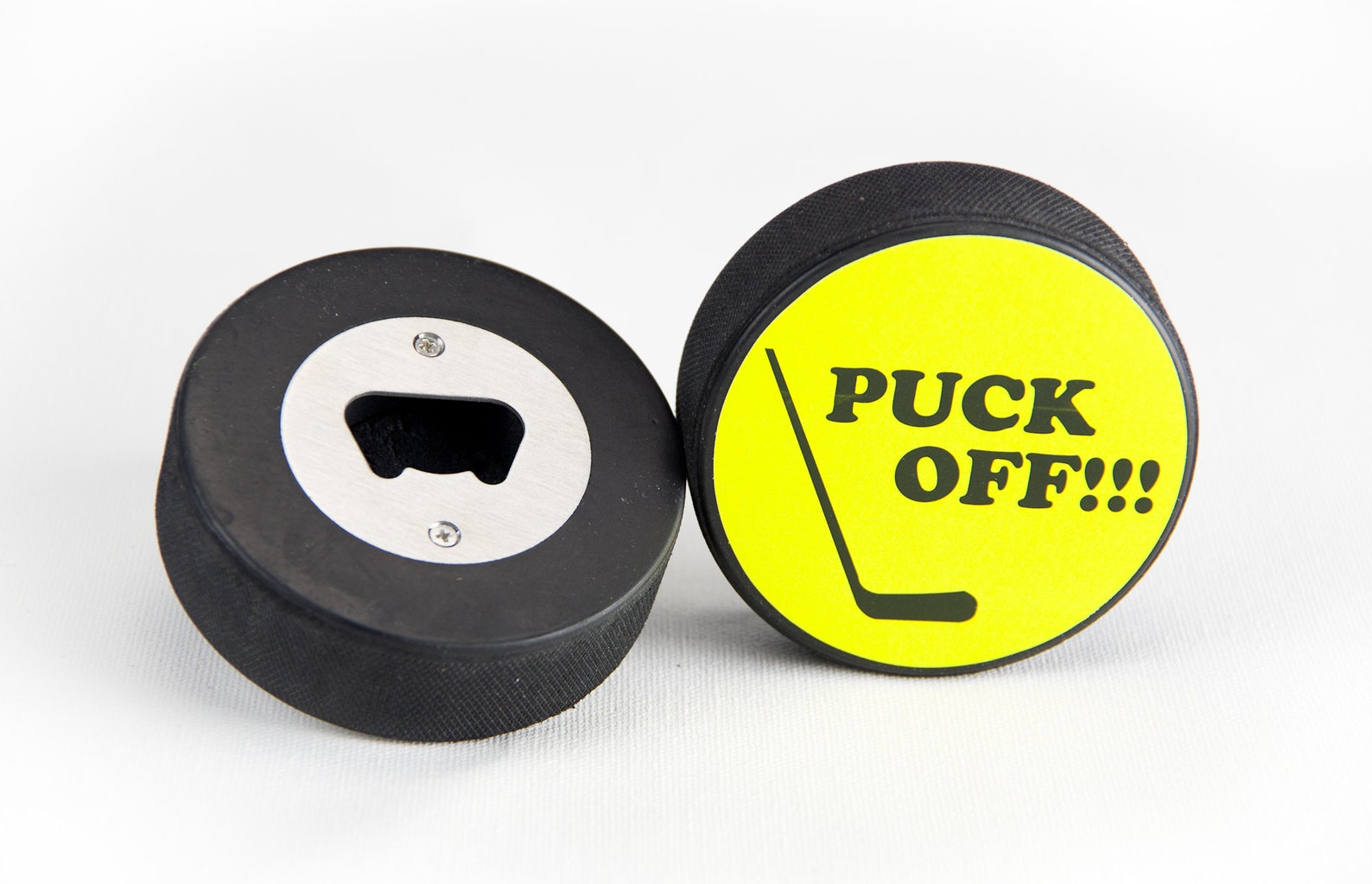 Hockey Puck Bottle Opener puck Off - Etsy