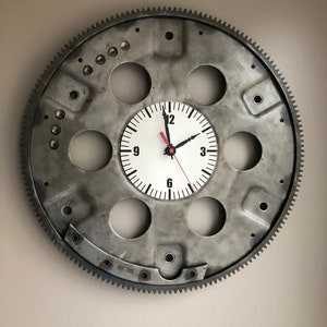 Chevy 350 Flywheel Wall Clock - Etsy