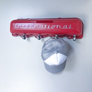 Repurposed Valve Cover Spark Plug Coat, Hat and More Rack - 1970’s ...