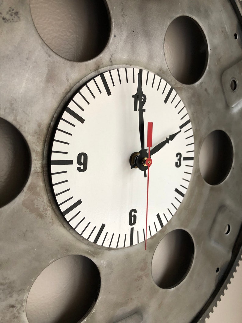 Chevy 350 Flywheel Wall Clock - Etsy
