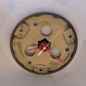 Transmission Flywheel Gear Wall Clock - Etsy