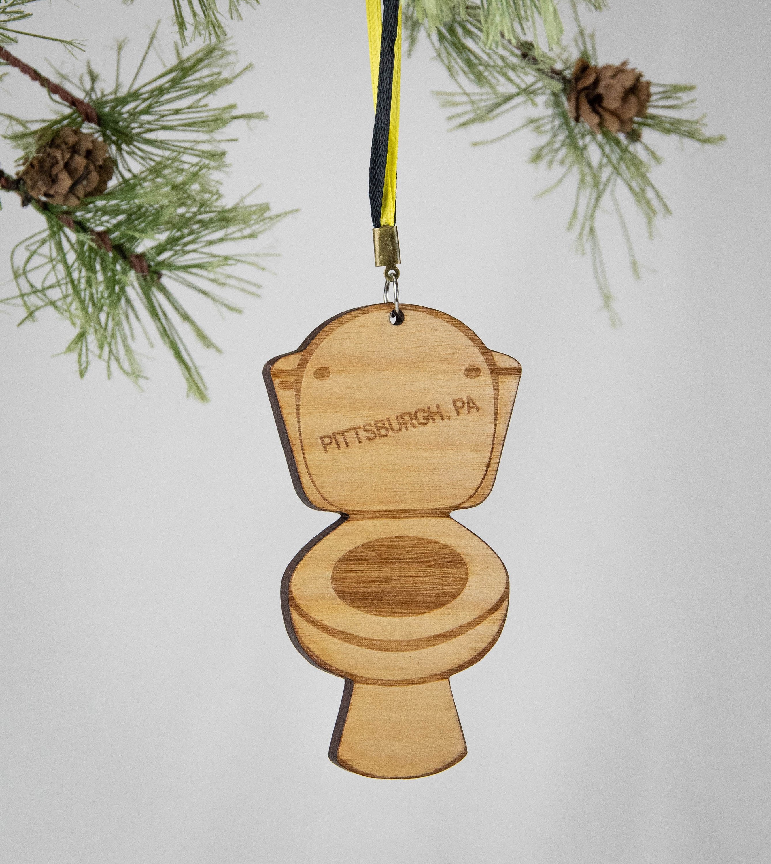 Pittsburgh Potty Ornament - Etsy