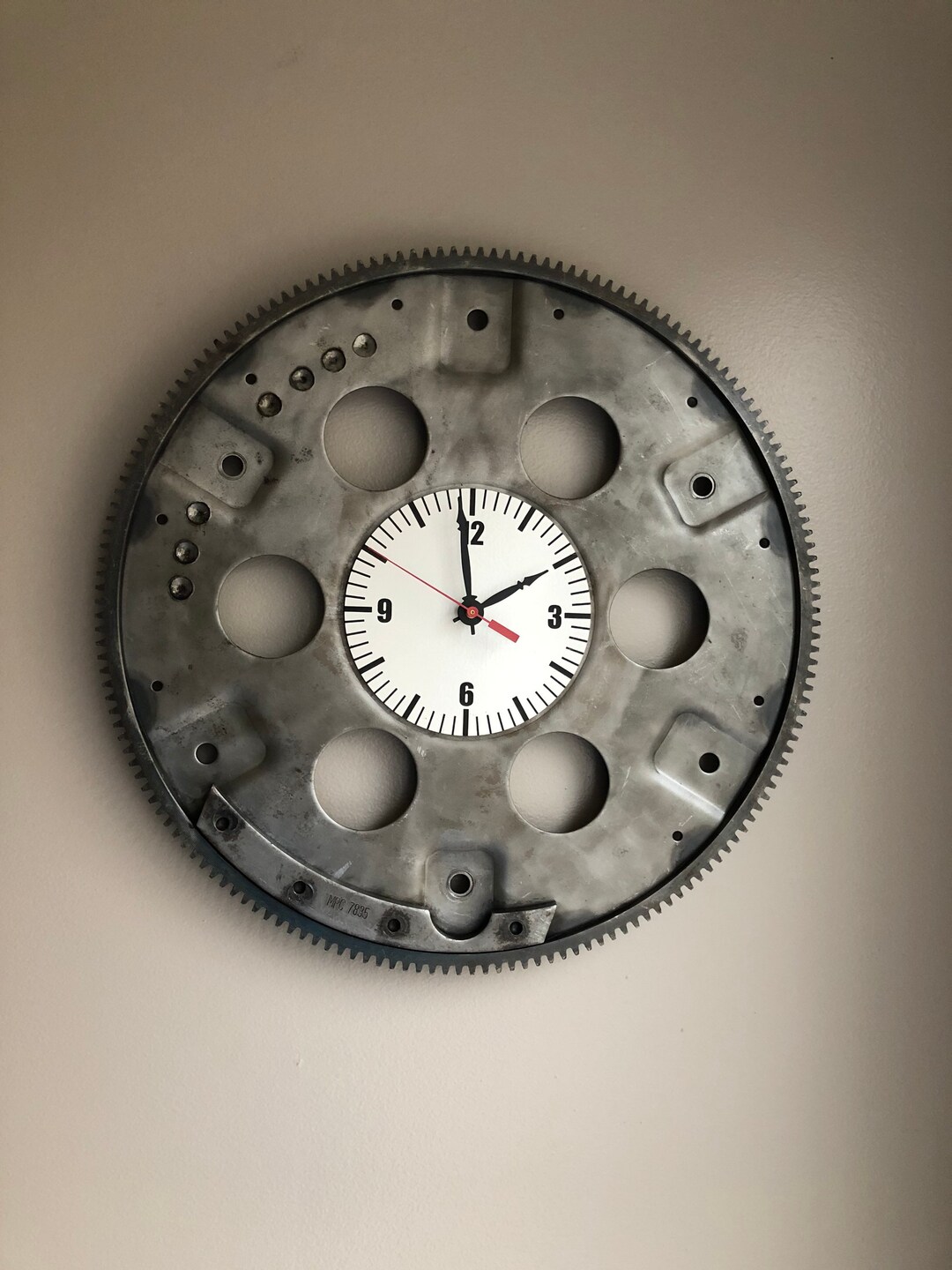 Chevy 350 Flywheel Wall Clock - Etsy