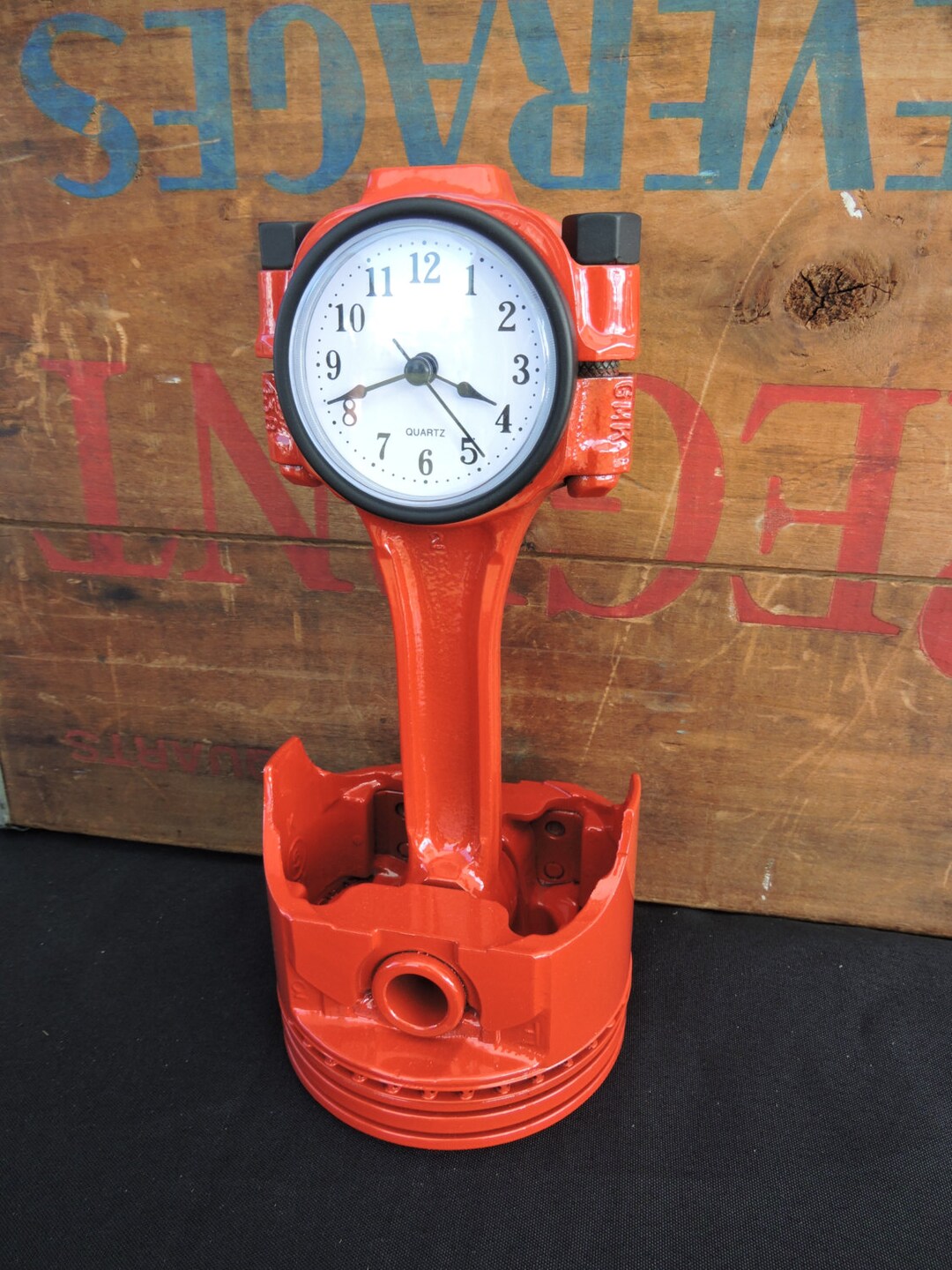 350 Small Block (SBC) Piston Clocks (different Color Options) - Etsy