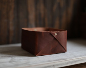 Leather box | Etsy