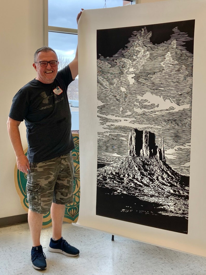 10x20 Woodblock Limited Edition Giclee Print Titled - Etsy