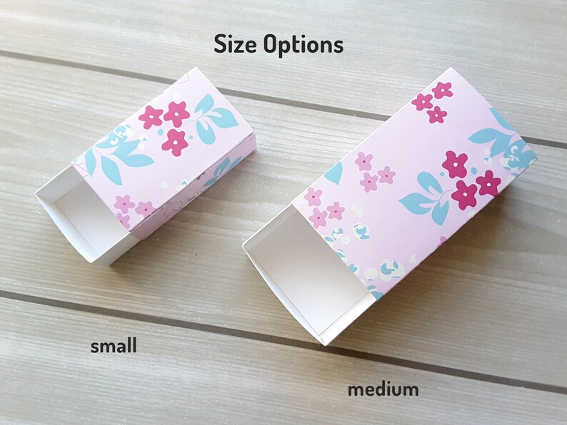 Slide Box/ Assorted Holiday Patterns Mini Boxes / Jewelry | Etsy