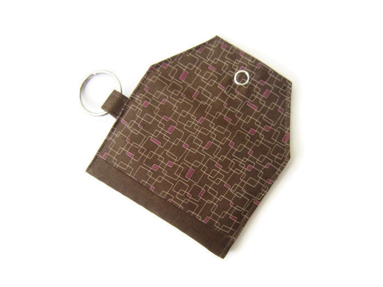 Mini Key Chain Wallet/ Simple ID Key Chain Pouch / Business | Etsy