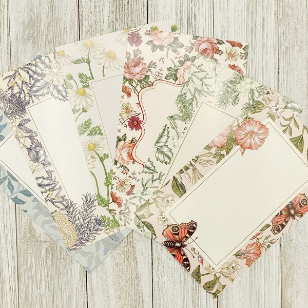 Flat Note Cards - Etsy