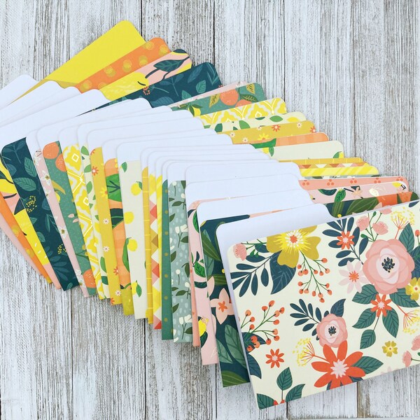 Postcard Folder - Etsy