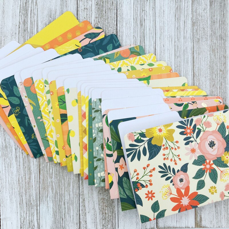 Postcard Folder - Etsy