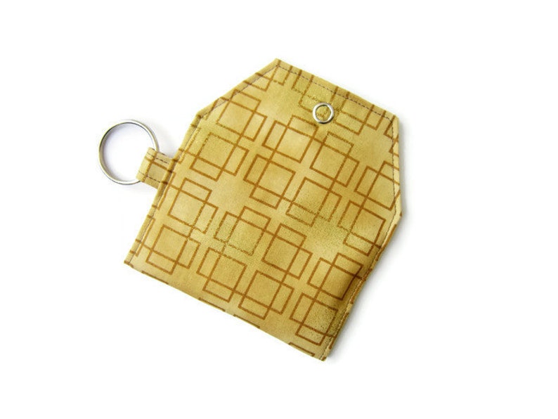 Mini Key Chain Wallet/ Simple ID Key Chain Pouch / Business - Etsy