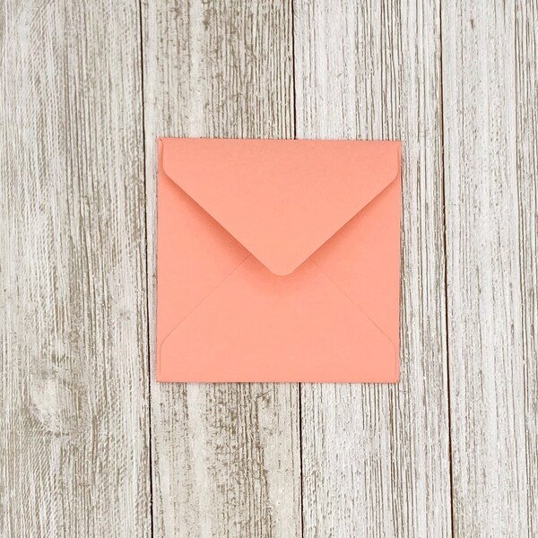 Coral Envelope - Etsy