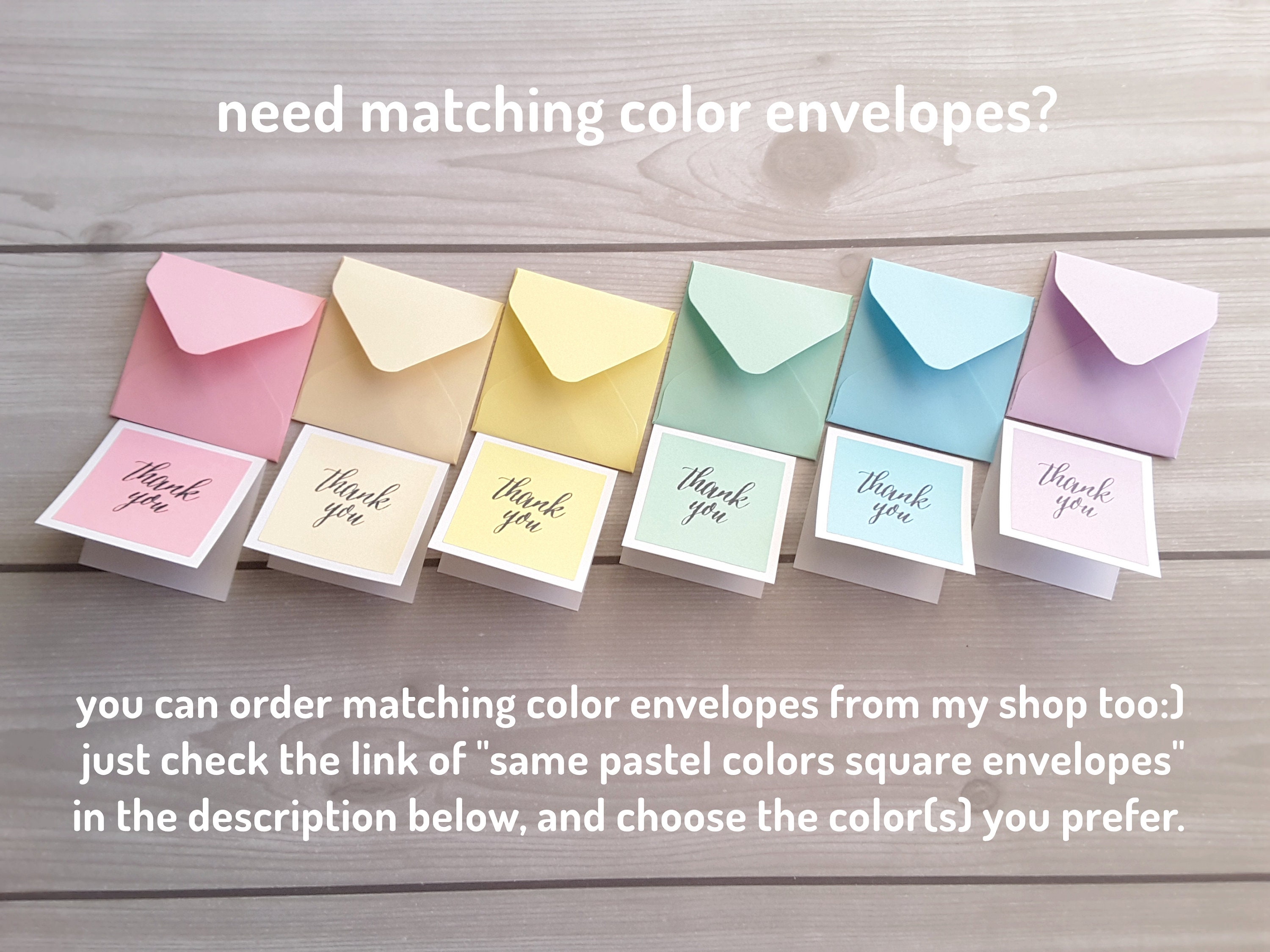 2 X 2 Mini Blank Note Cards / Mini Thank You - Etsy