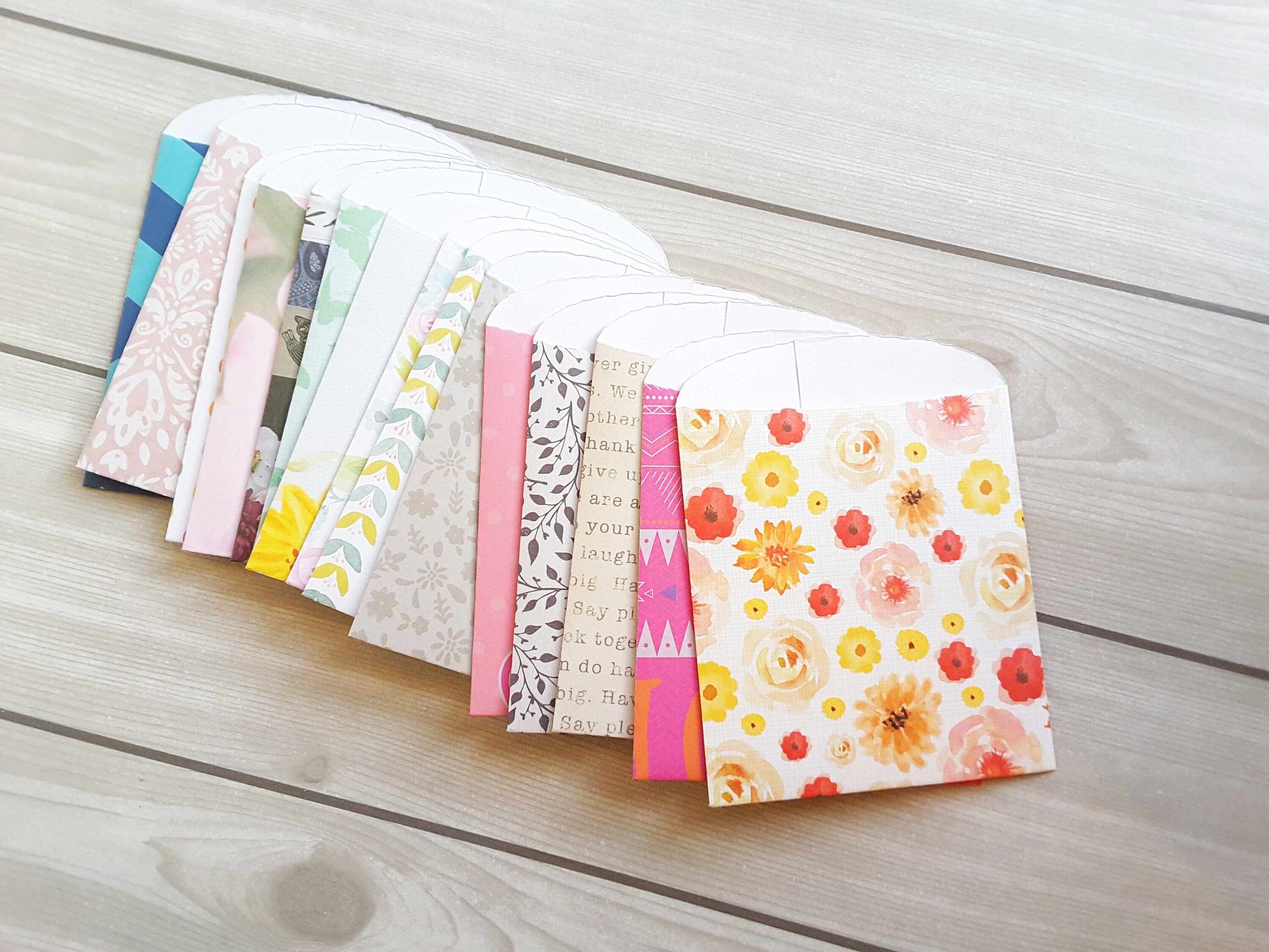 Assorted Pattern Gift Bags/ 3 Sizes Gift Bags / Lovely Paper | Etsy