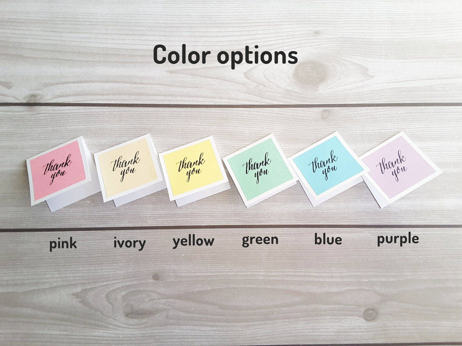2 X 2 Mini Blank Note Cards / Mini Thank You - Etsy