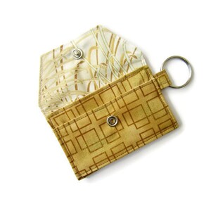 Mini Key Chain Wallet/ Simple ID Key Chain Pouch / Business - Etsy