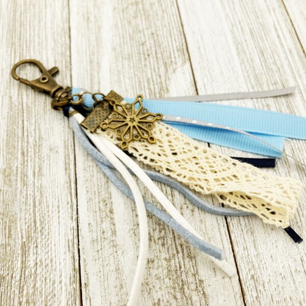 Lace Keychain - Etsy