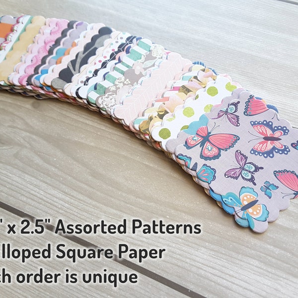 Square Die Cut - Etsy