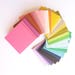 2x2 3x3 4x4 5x5 Inch Colorful Square Fold Cards/ Blank Craft Cards ...