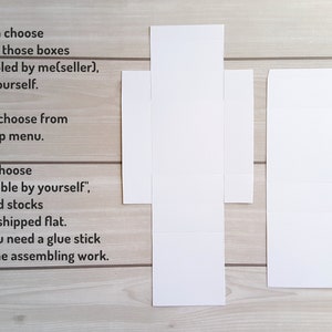 3" X 3" White Slide Box/ Mini White Boxes / Jewelry Packaging / Pure ...