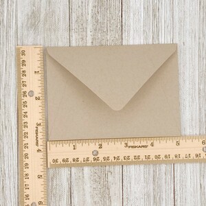4 Bar Kraft Envelopes/ Recycle Kraft Envelopes / Fit 4 7/8 X 3 1/2 ...
