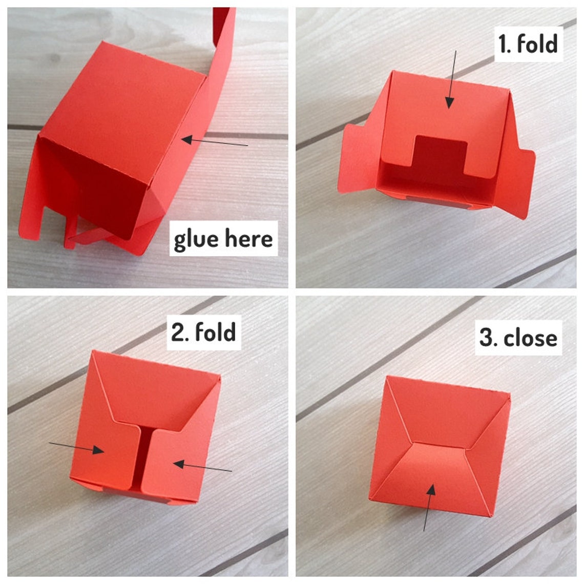 1.75 Assorted Colors Tiny Cube Box / Holiday Gift Box / | Etsy