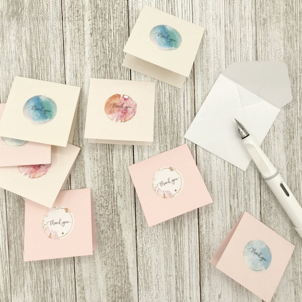 Thank You Card Mini - Etsy