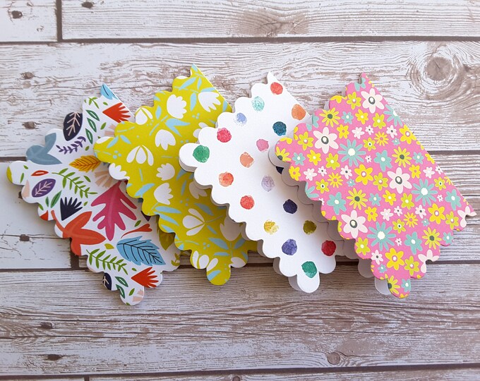 2.5 X 3.5 Lovely Floral Note Cards With Envelope / Summer Colors Note ...