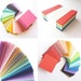 2x2 3x3 4x4 5x5 Inch Colorful Square Fold Cards/ Blank Craft Cards ...