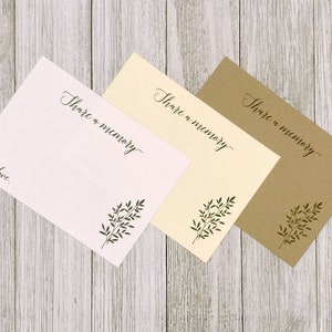 4 Bar Share a Memory Card / Celebration of Life / Anniversary - Etsy