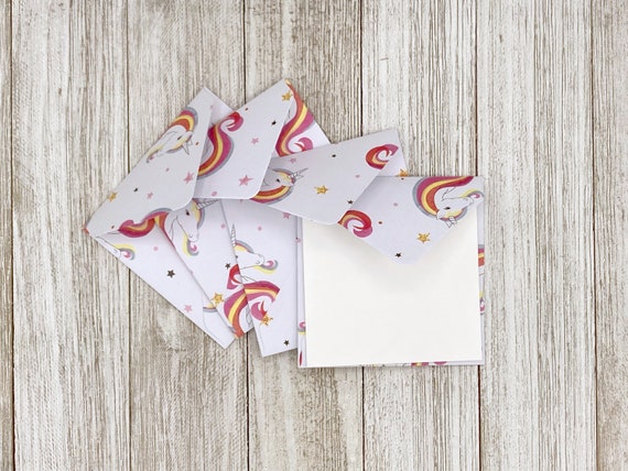 3.25 Square Envelope / Mini Envelope With Inserts / - Etsy