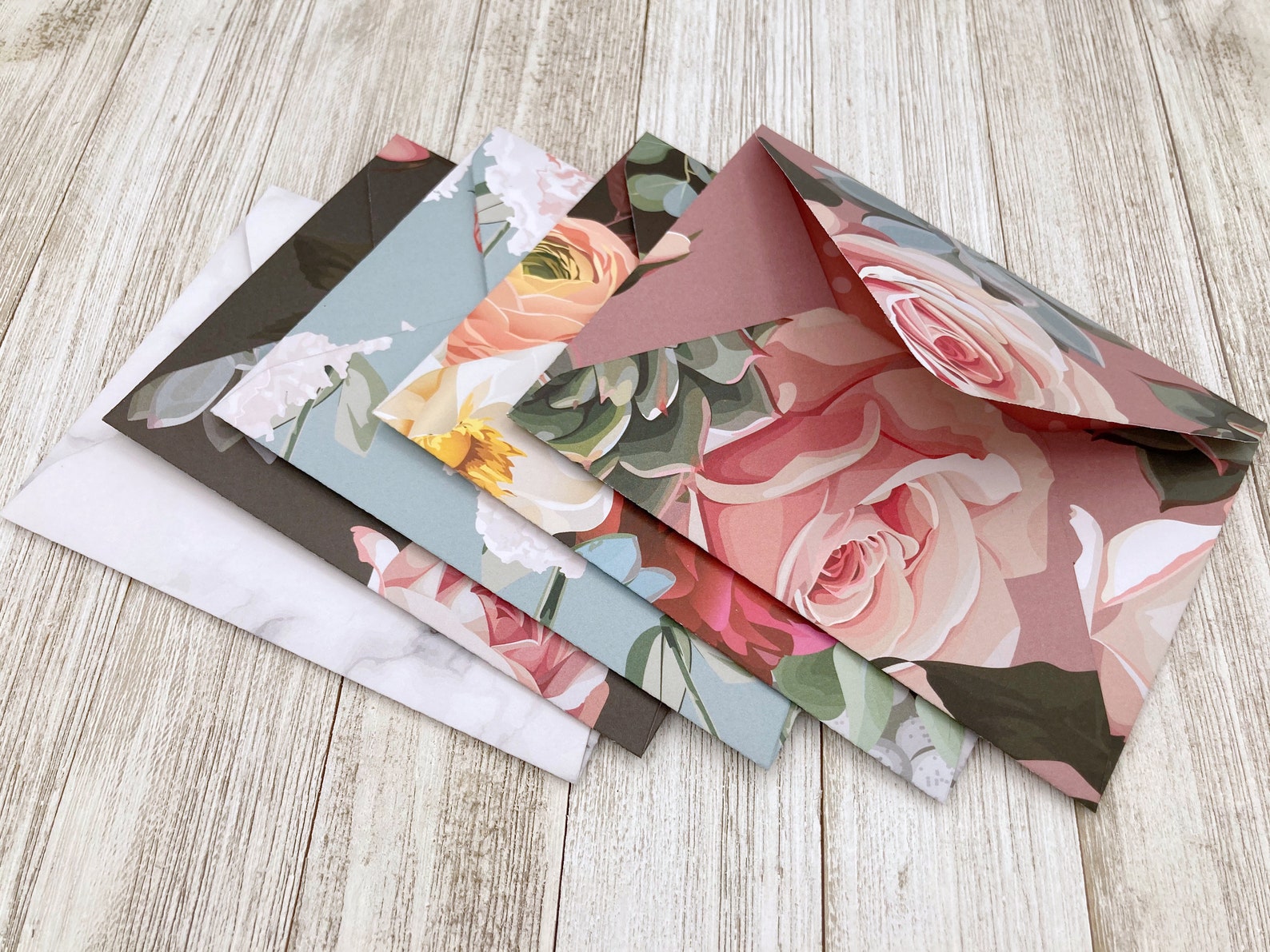 A2 Double Sided Envelopes /decorative Stationery / Penpal Gift - Etsy