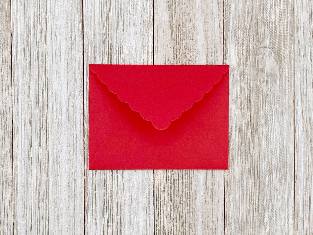 4 W X 3 H Red Envelopes/ Versatile Red Envelope/ Gift Tag Envelope ...