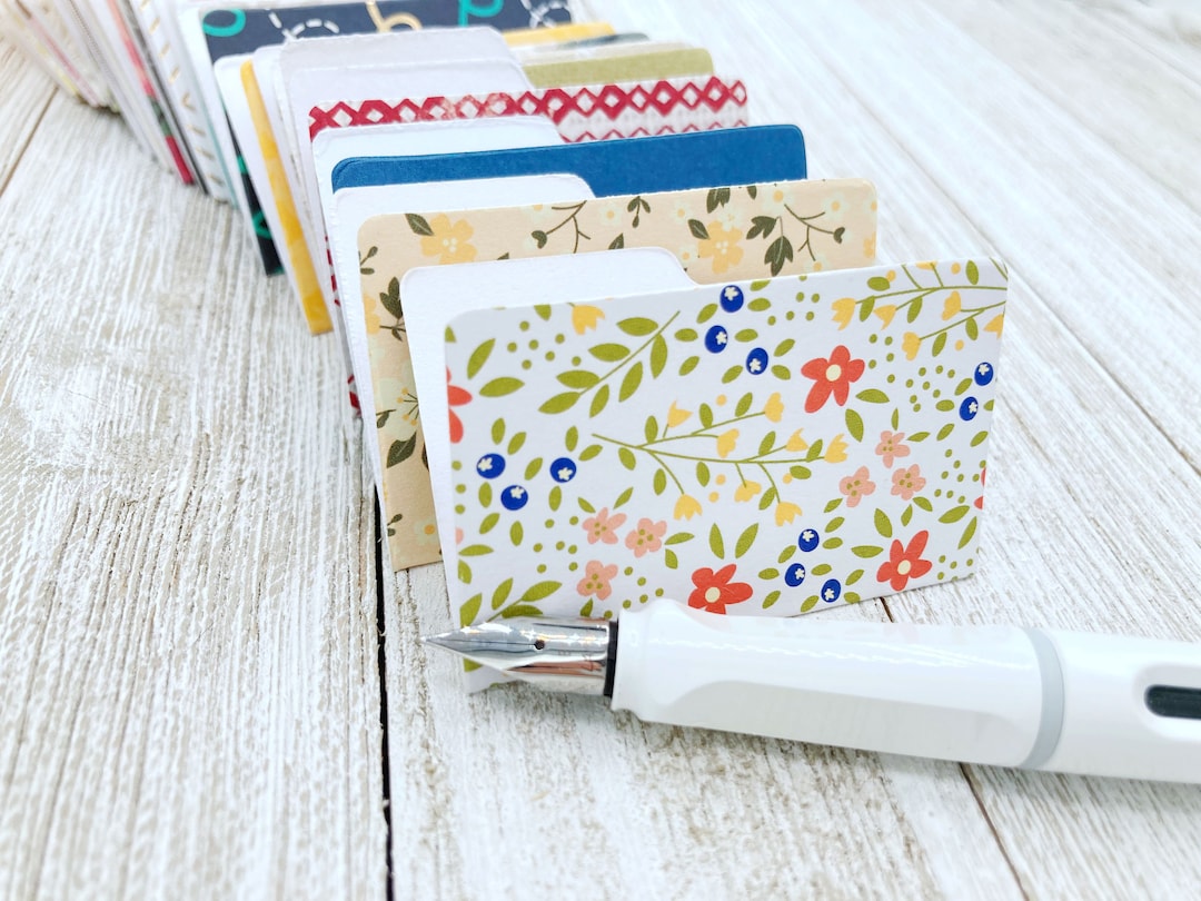 TINY File Folder for Journals, Pen Pals Gift, Scrapbooking, Smash Book ...