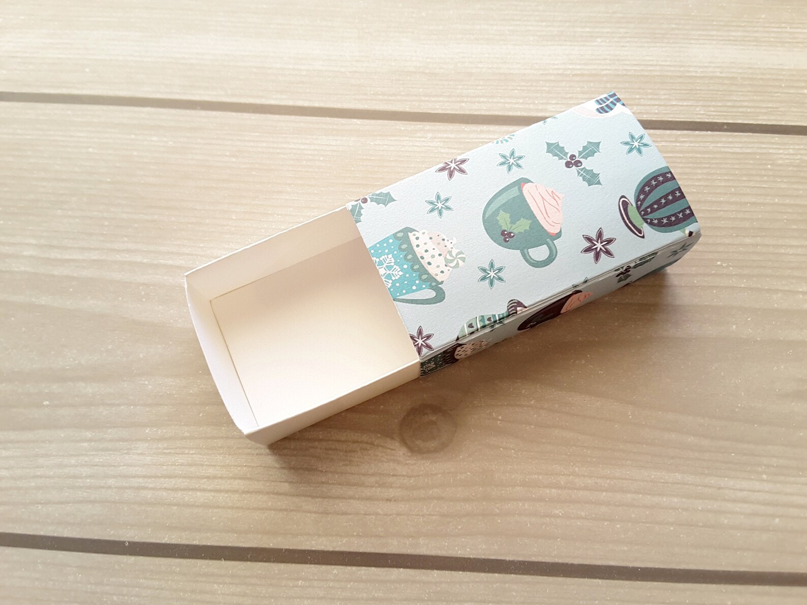 Slide Box/ Assorted Holiday Patterns Mini Boxes / Jewelry | Etsy