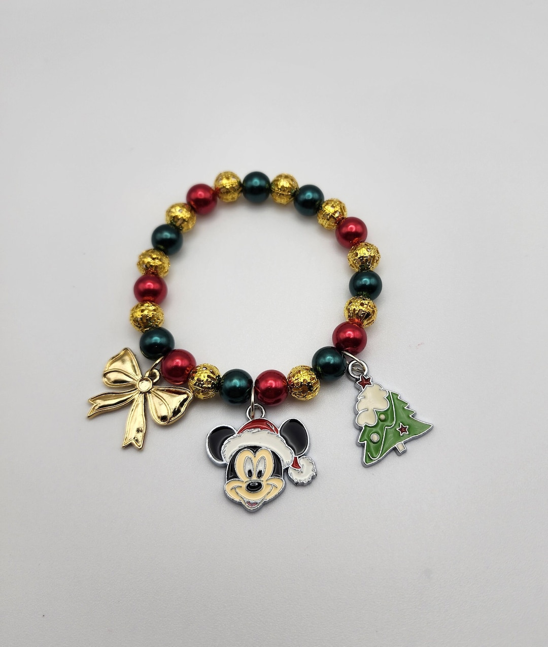 Mickey Mouse - Disneyland - Disney Bracelets - Bracelet - Christmas - Christmas Bracelet - Gift ...
