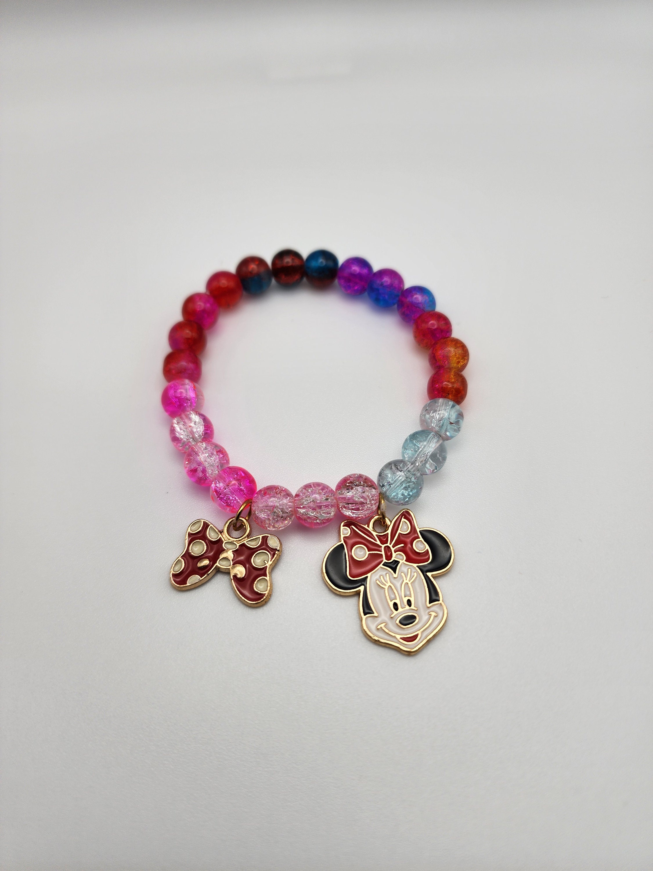 Minnie Mouse - Disneyland - Disney Bracelets - Bracelet - Disney - Etsy