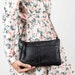 Small Black Leather Clutch, Evening Bag Clutch, Handmade, Women Black ...